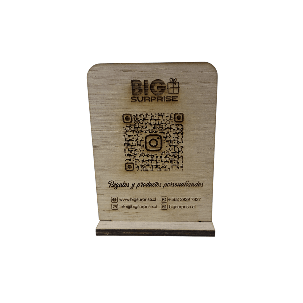 Mini Cartel QR – Big Surprise